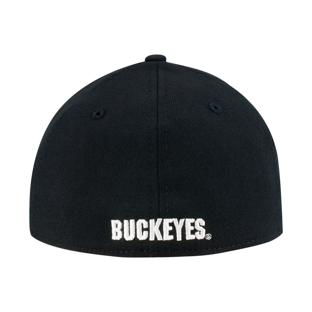 Ohio State Buckeyes Team Classic Black Flex Hat | Shop OSU Buckeyes
